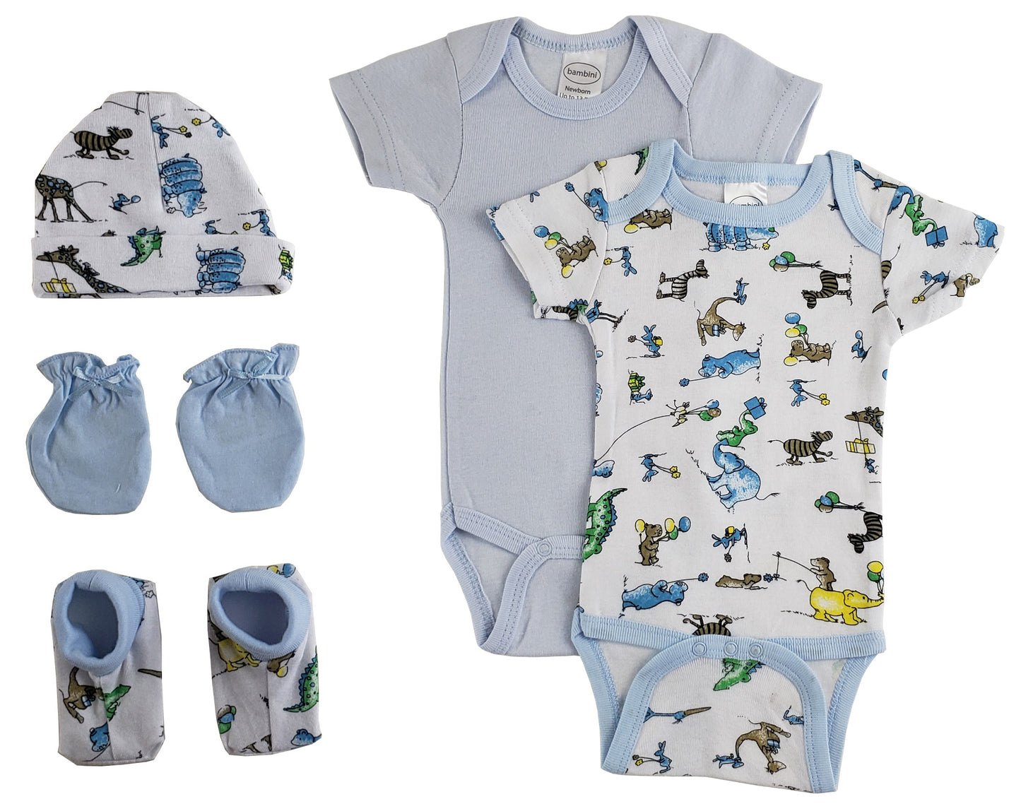 Newborn Baby Boys 5 Pc Layette Baby Shower Gift – Hoang Thanh Shop